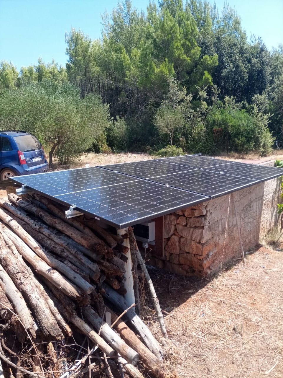 Ragusa Solar - Korčula, solarni sustav za navodnjavanje